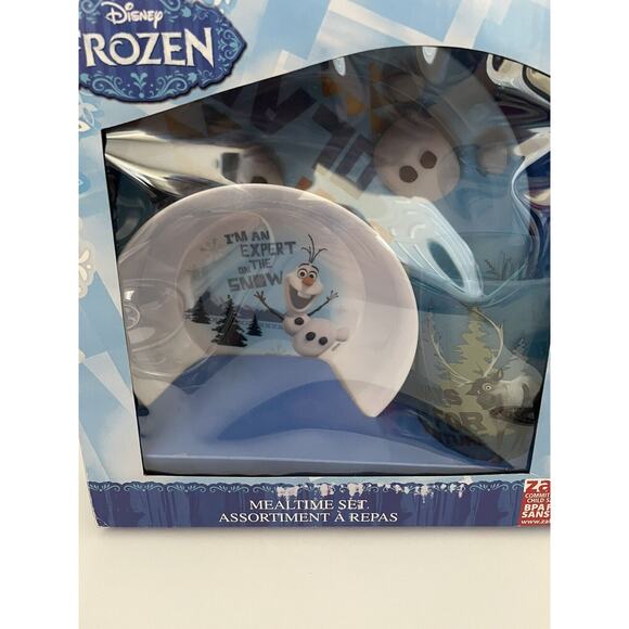Disney | Dining | Zak Designs Disney Frozen Olaf Sven Mealtime Set Kids ...